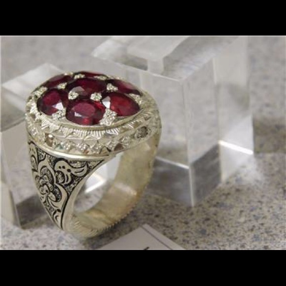 Persian Handmade | Other | Full Handmade Persian Rings Real Gemstone ...